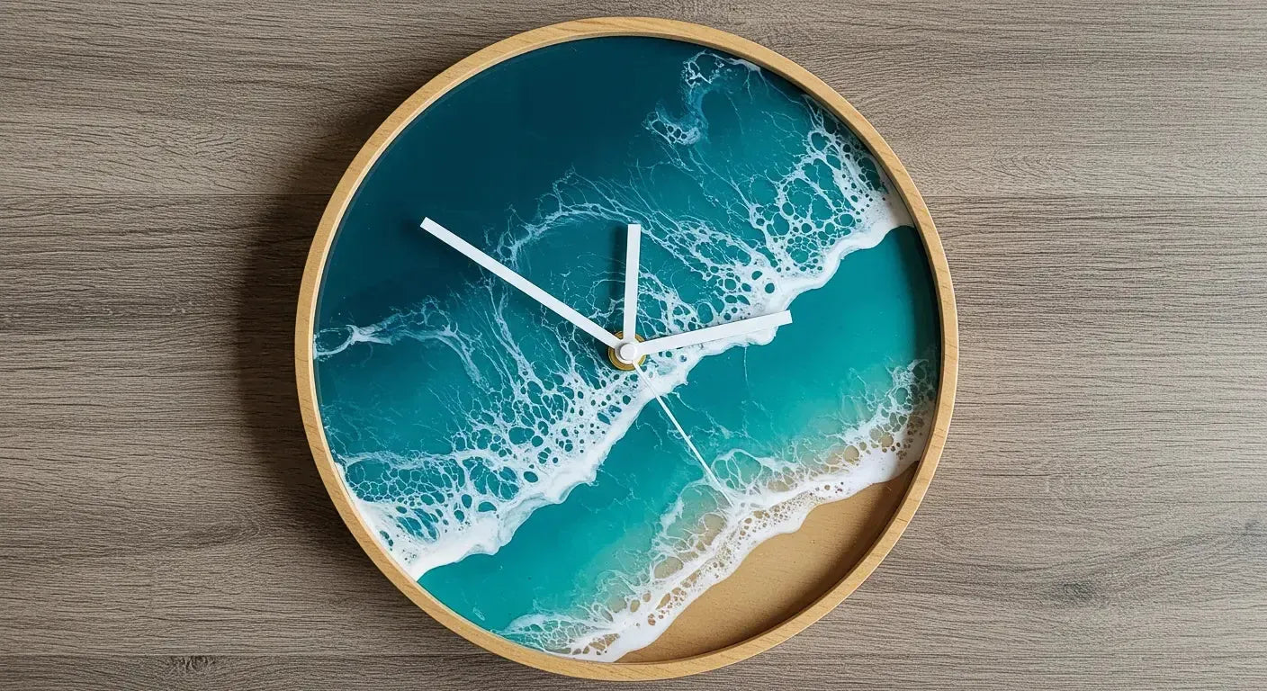 15 Resin Clock Ideas That Surprised Me (In a Good Way) – Resin Society